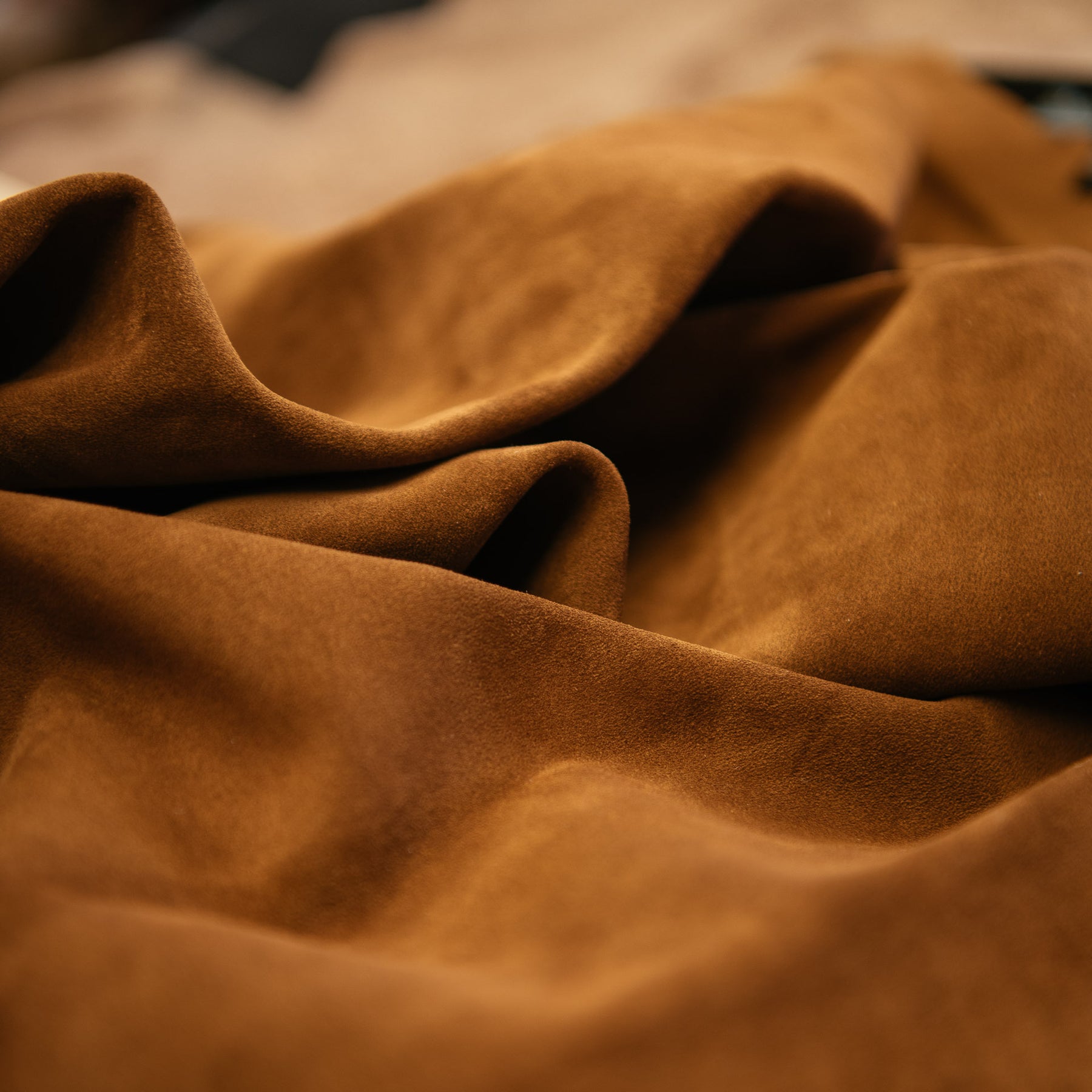 Velasca | Scarpe da barca, in pelle scamosciata color tabacco